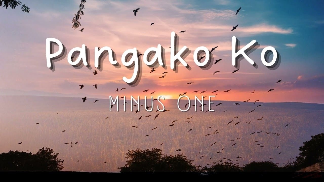 Pangako Ko (KDR) Minus One - YouTube