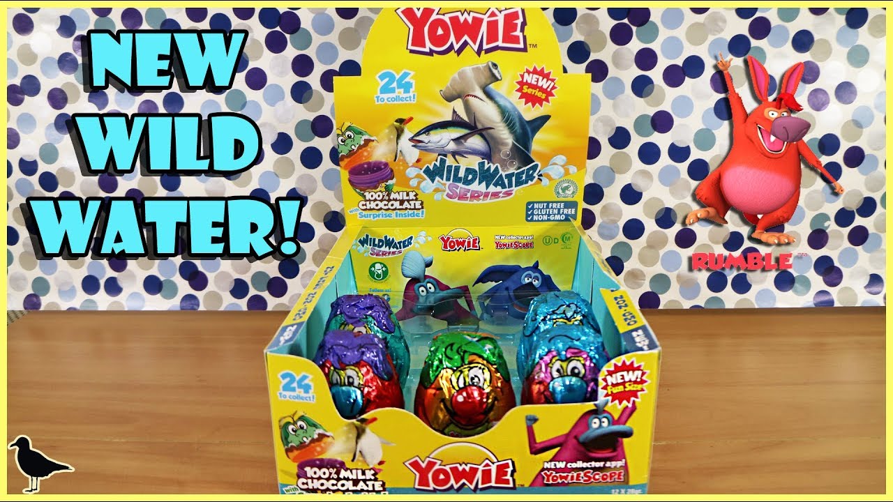 Yowies Wild Water Series Surprise Toy & Chocolate Opening! | Birdew ...