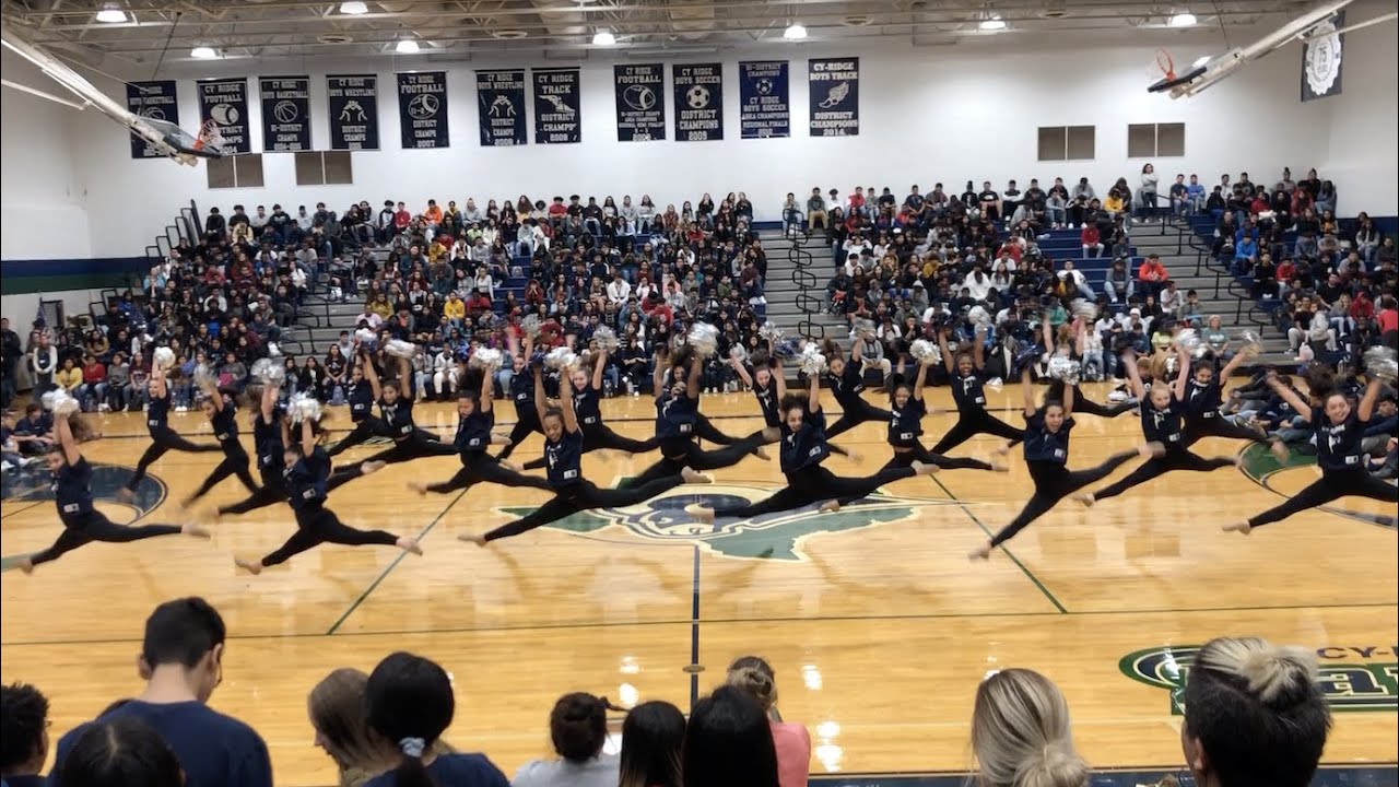 Cypress Ridge Dazzlers Pep Rally 2020 - YouTube