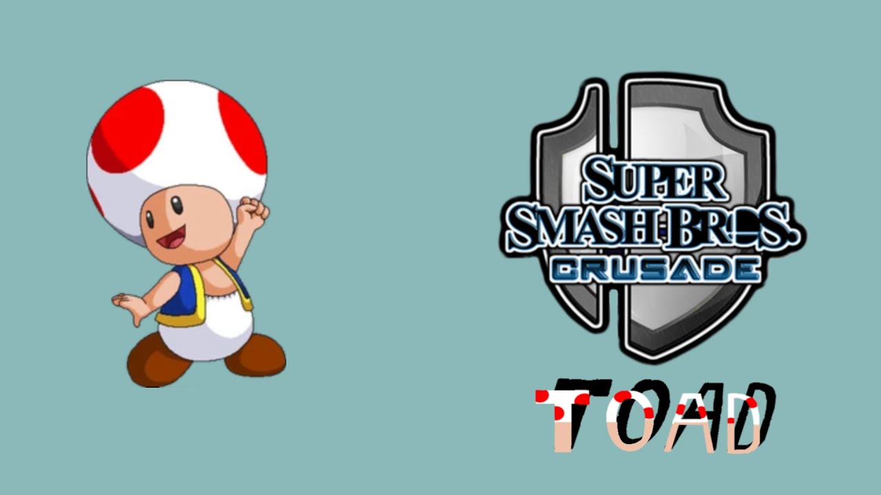 Super Smash Bros Crusade Very Easy Mode: Toad - YouTube