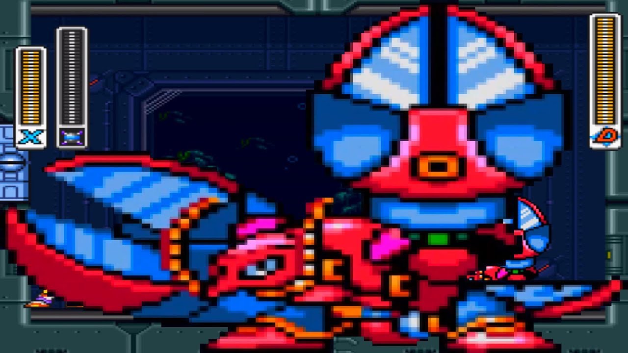 Megaman X3 Crush Crawfish - YouTube