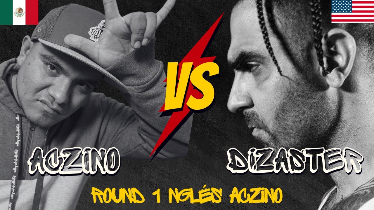 Aczino 🇲🇽 vs Dizaster 🇺🇲 (Sub Español) - Round 1 Aczino (Inglés) GTX ...