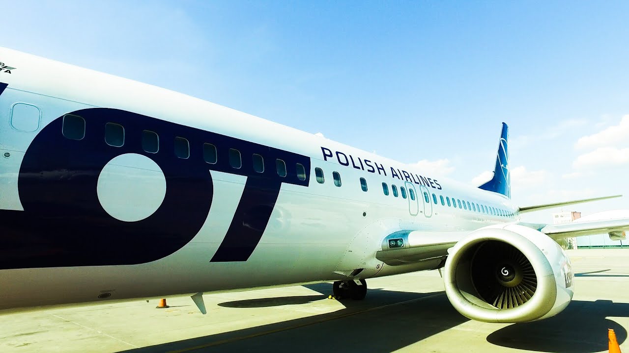 LOT polish airlines | Boeing 737-400 | Warsaw to Brussels | Economy ...