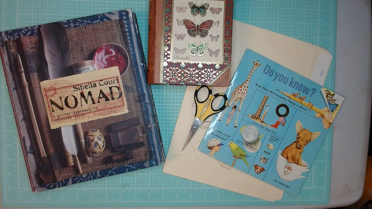 Collage in the Nomad book - YouTube