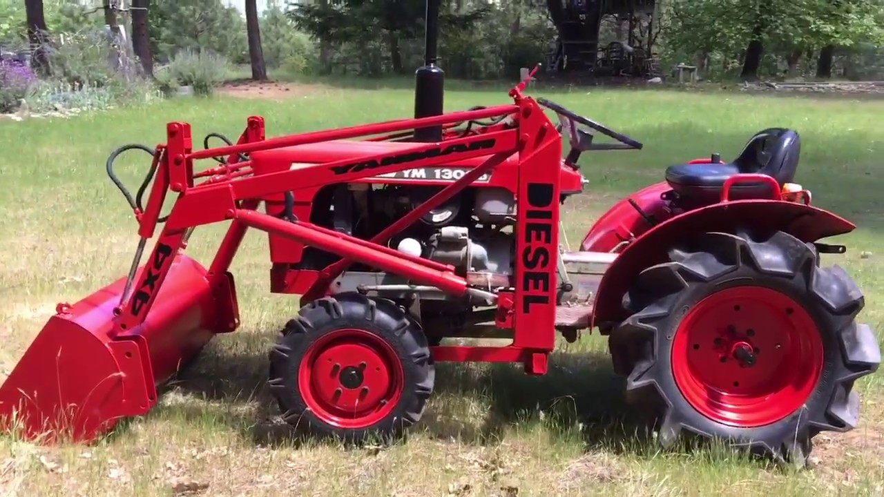 Yanmar 1300D Before and After - YouTube