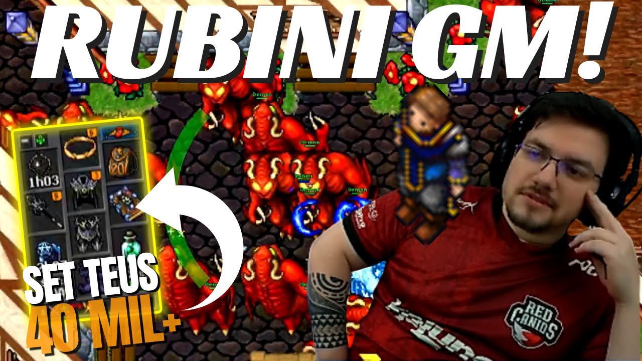 RUBINI GM 😱 | SET DE TEUS CUSTA + DE 40 MIL REAIS & HUNTED FRAGA ...