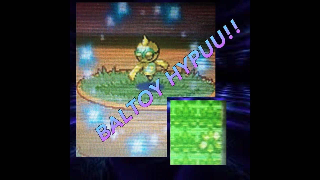 Pokemon Platinum Live Shiny Baltoy - YouTube