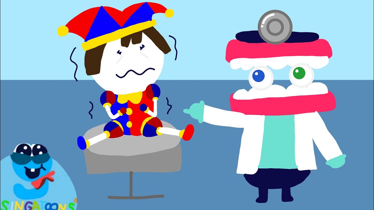 At the dentist & the doctors | With the amazing digital circus | Fun ...