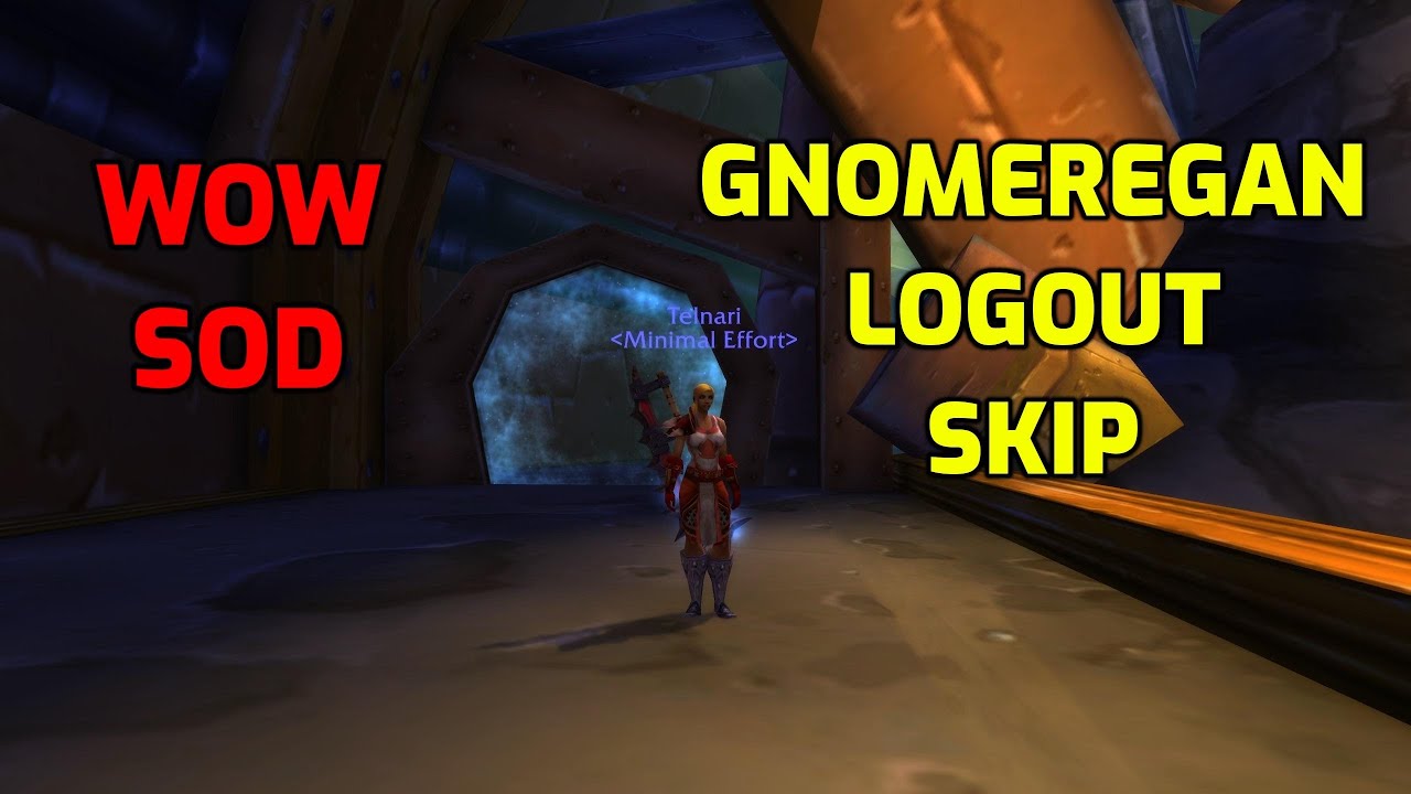 Where is Gnomeregan Logout skip ? Logout Skip Gnomer Location (Season ...