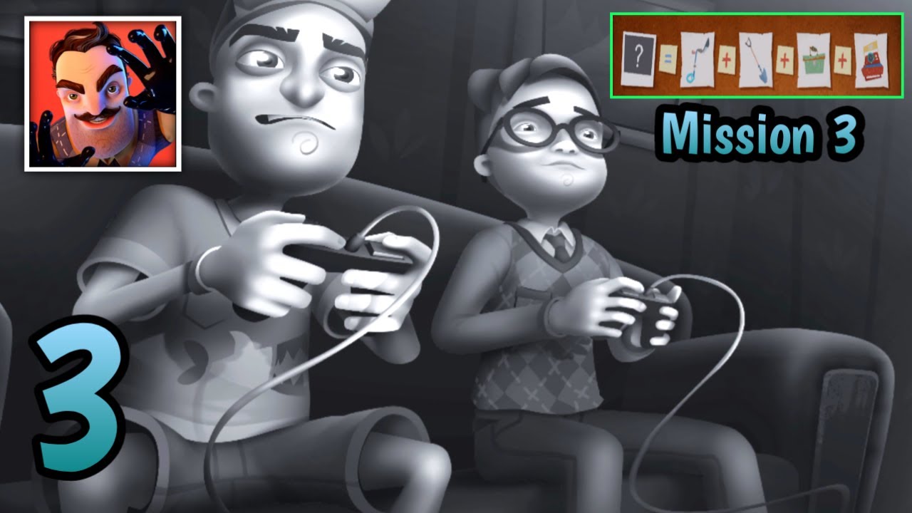 Hello neighbor diaries season 1 mission 3 gameplay | Pro Gamer - YouTube