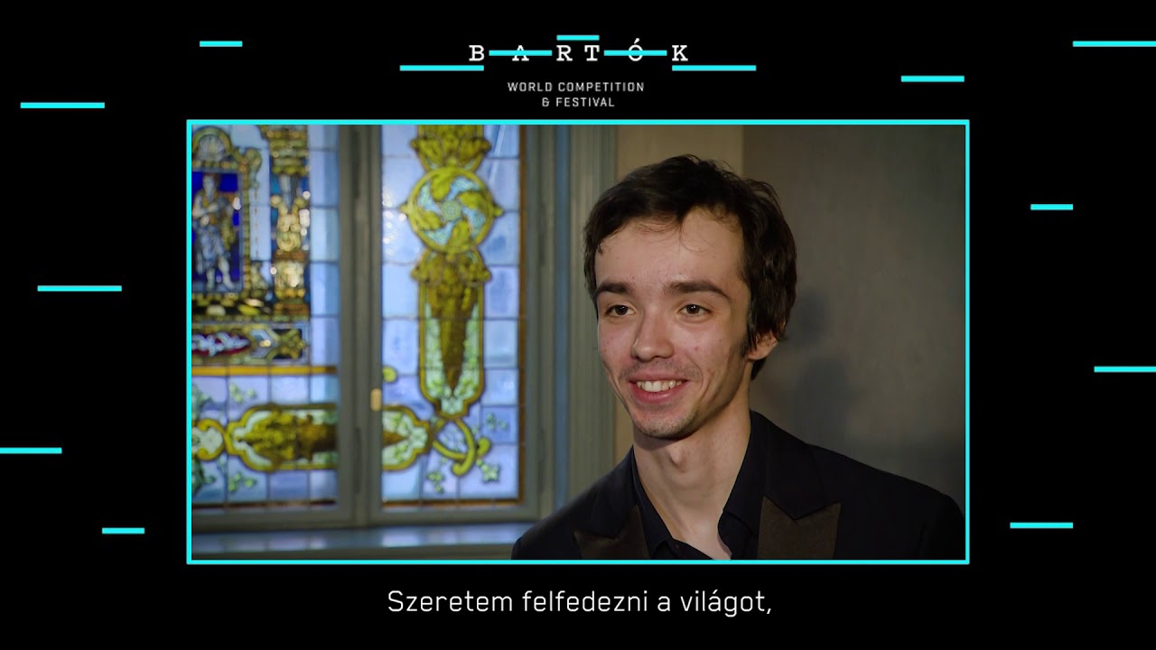Ádám Balogh, Hungary - Bartók World Competition piano, finalist - YouTube