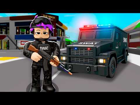 I BECAME SWAT TO ARREST THE CRIMINALS! (Brookhaven)