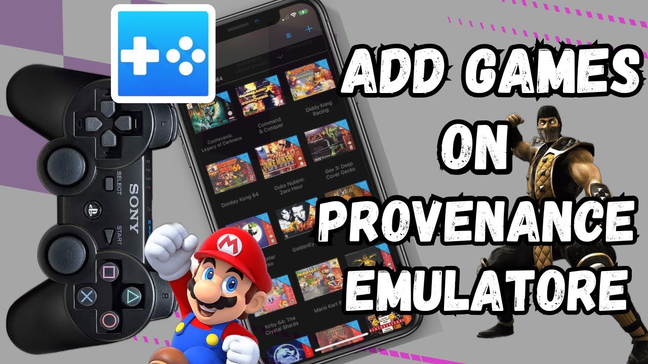 How to Add Games on Provenance iOS Emulator | Provenance Game Adding ...