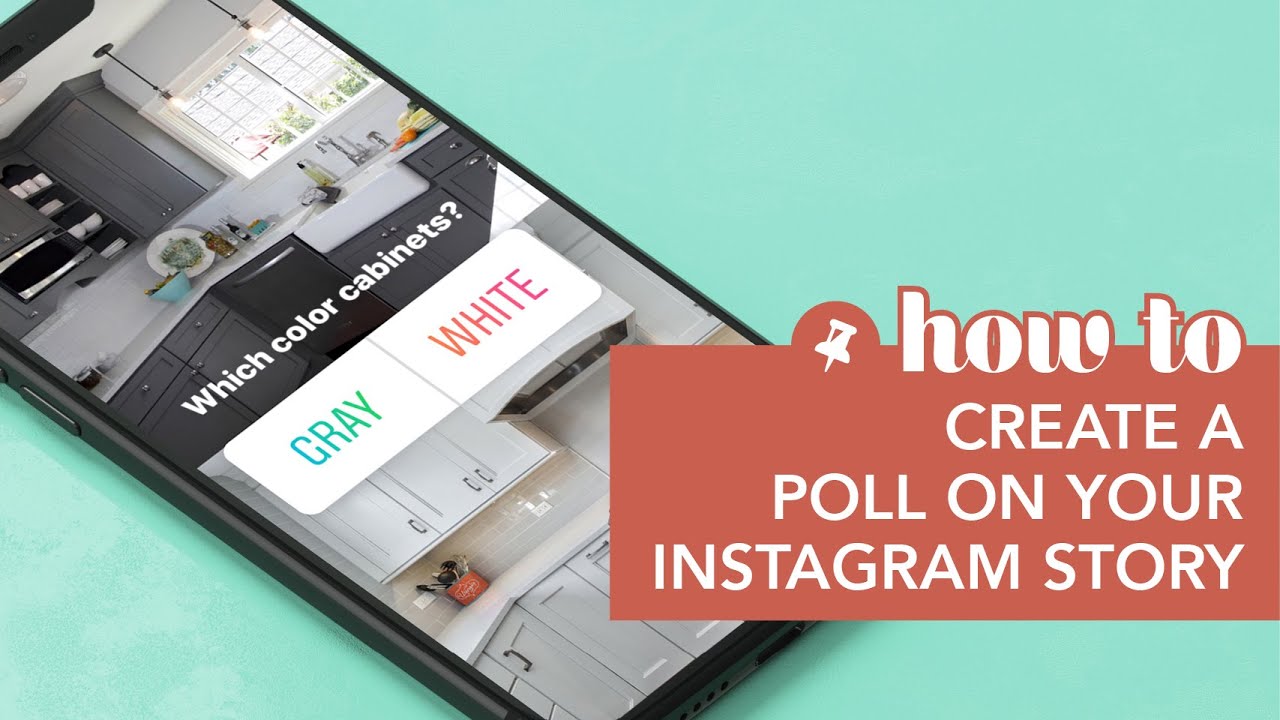 How to Create a Poll on Your Instagram Story - YouTube