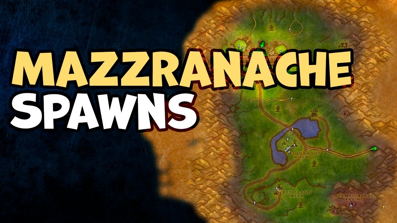 Mazzranache Tame - Rare Spawn Tallstrider in Mulgore WoW - YouTube