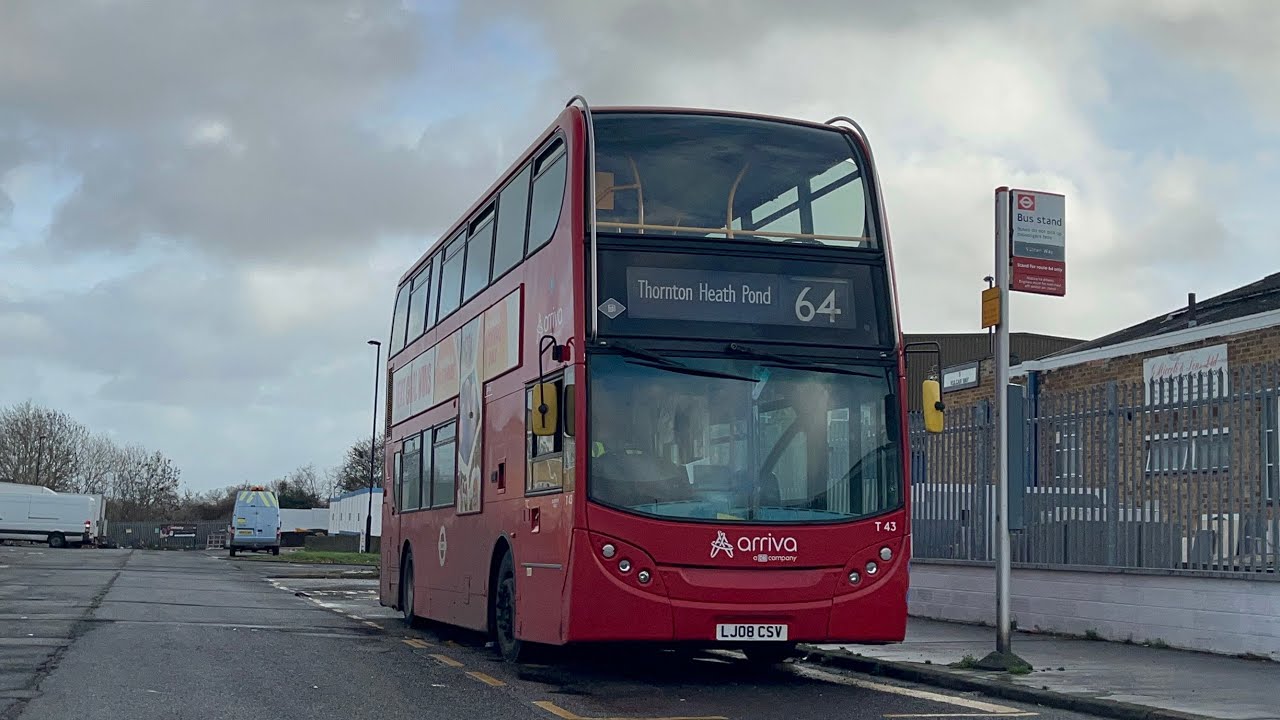 FRV. Arriva London Route 64. New Addington - Thornton Heath Pond ...