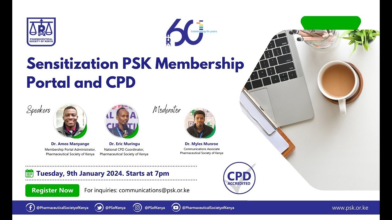 Sensitization on PSK Membership Portal and CPD - YouTube