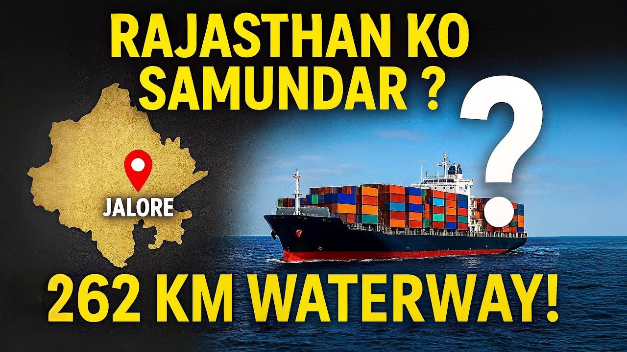 Rajasthan Ko Samundar Milega? | Jalore Inland Port Project | ₹10,000 ...