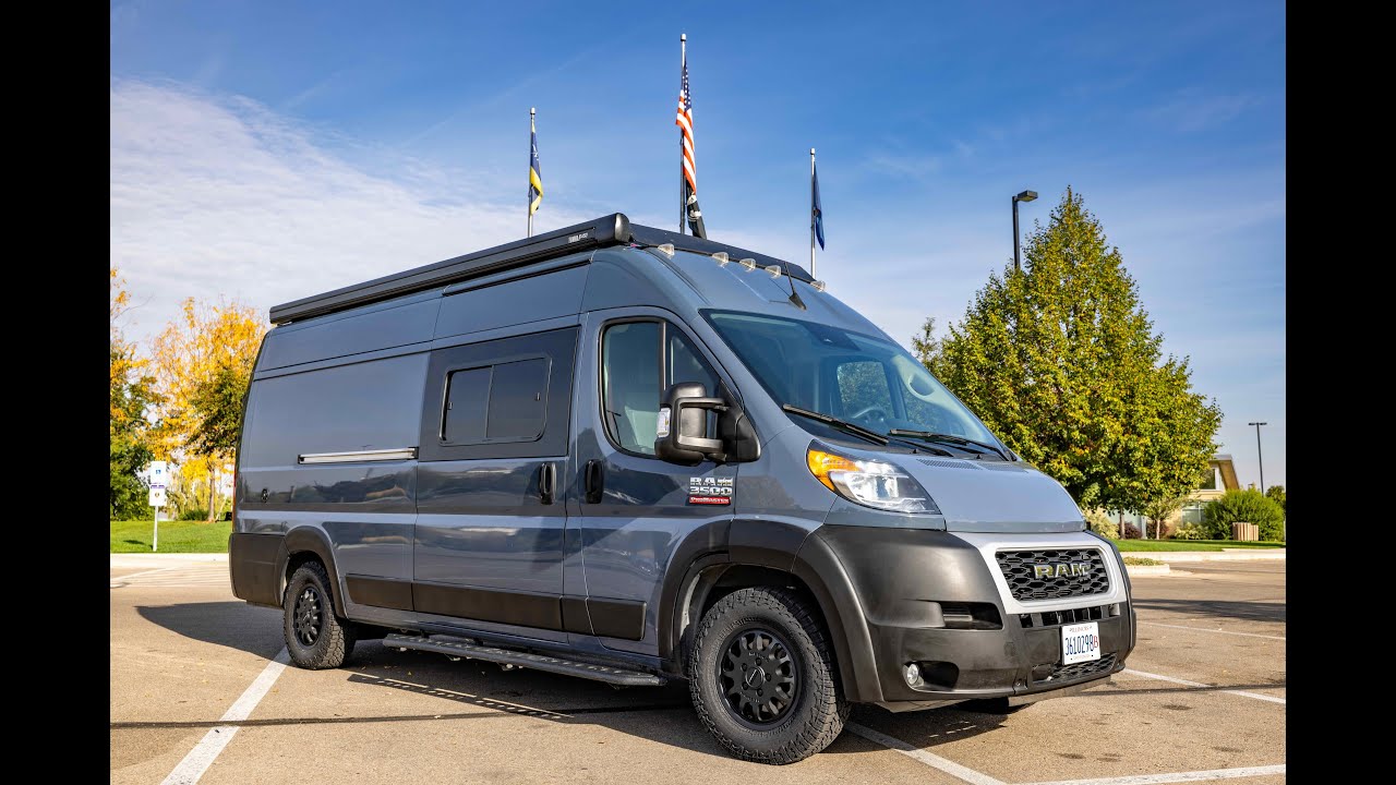 Ram Promaster 159 Extended Van Conversion Custom Build - YouTube