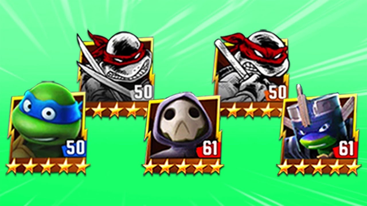 TMNT Legends Leo Classic, Leo Original, Leo Larp, Donnie Vision Quest ...