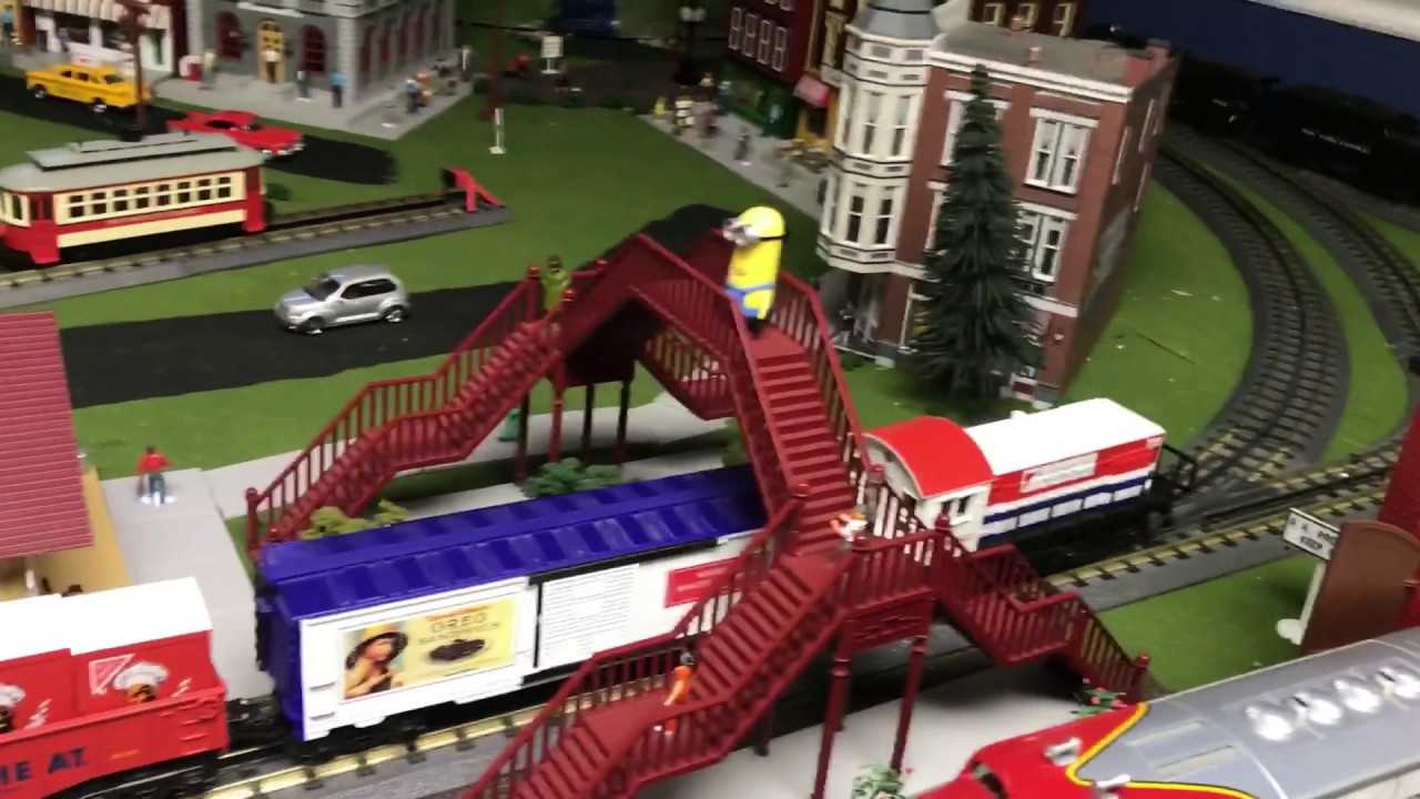 Rare Nabisco Train Set - YouTube