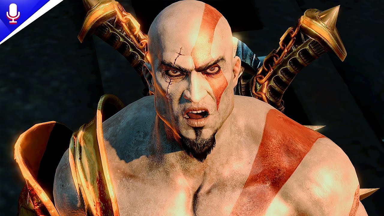 Kratos God Of War 3 Face