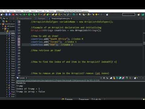 ArrayLists in Java - YouTube