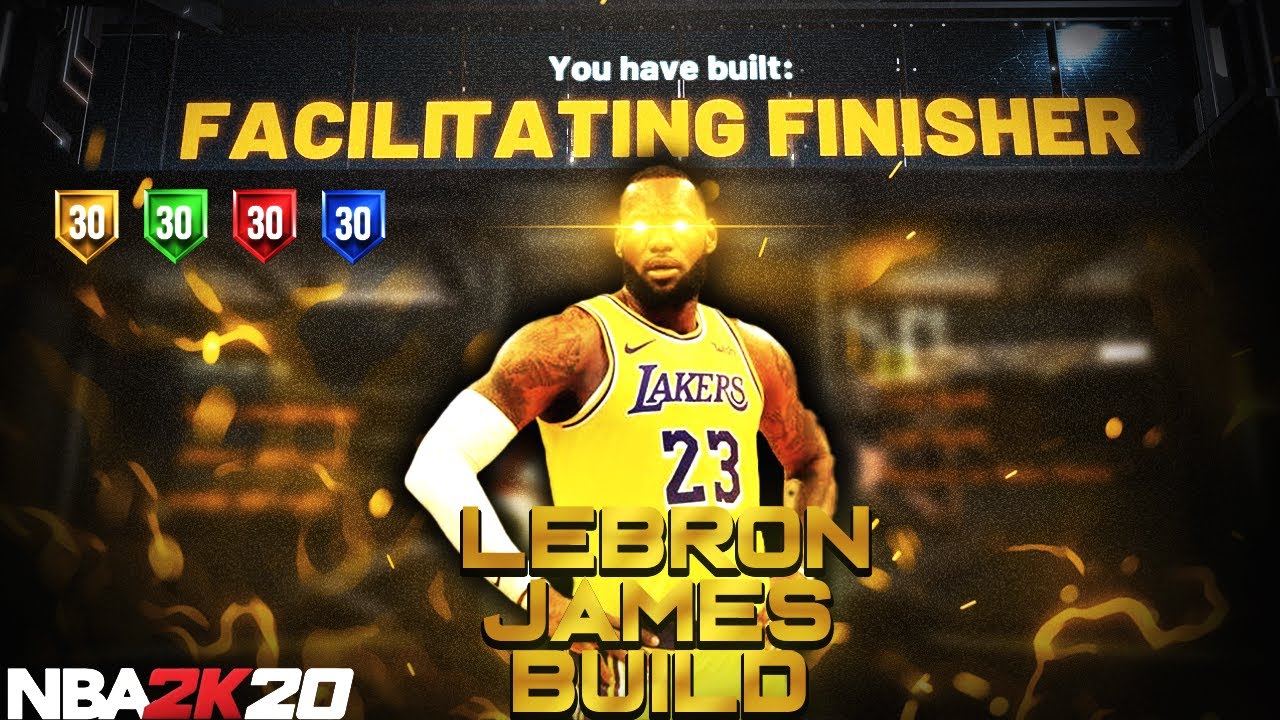 LEBRON JAMES BUILD NBA 2K20! BEST LEBRON JAMES BUILD ON NBA 2K20! HOW ...