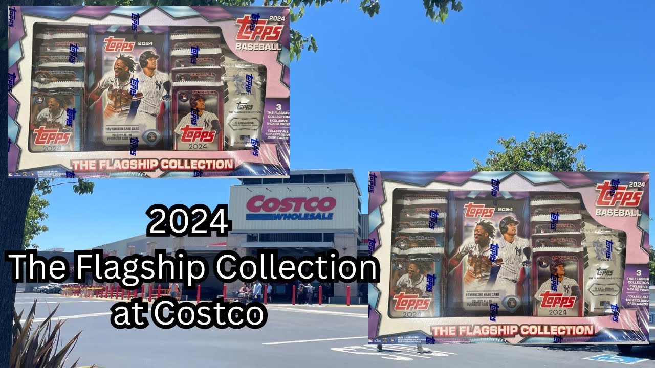 Is the NEW $39.99 Costco 2024 Topps The Flagship Collection Baseball Bundle worth it?! 🤯 - YouTube