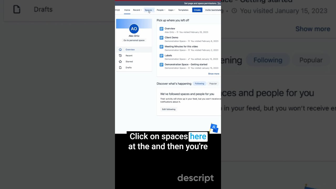 How To Create A Space In Confluence YouTube How To Create A Space In Confluence YouTube