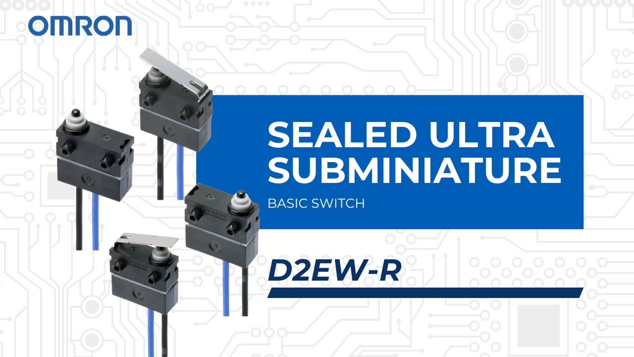OMRON Basic Switch | D2EW-R - YouTube