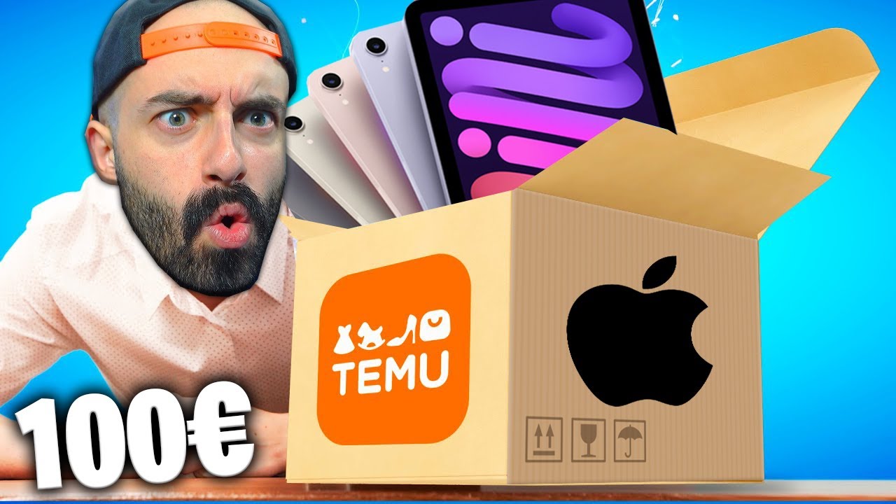 100€ di PRODOTTI APPLE di TEMU (IPAD 12 PRO MAX IOS SUPER) 📦 Funziona ...