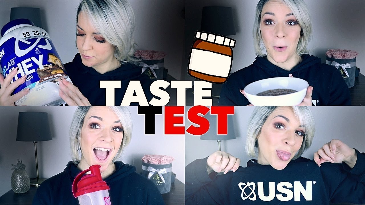 BEST PROTEIN POWDER?? | Honest Review of Wheytella USN - YouTube