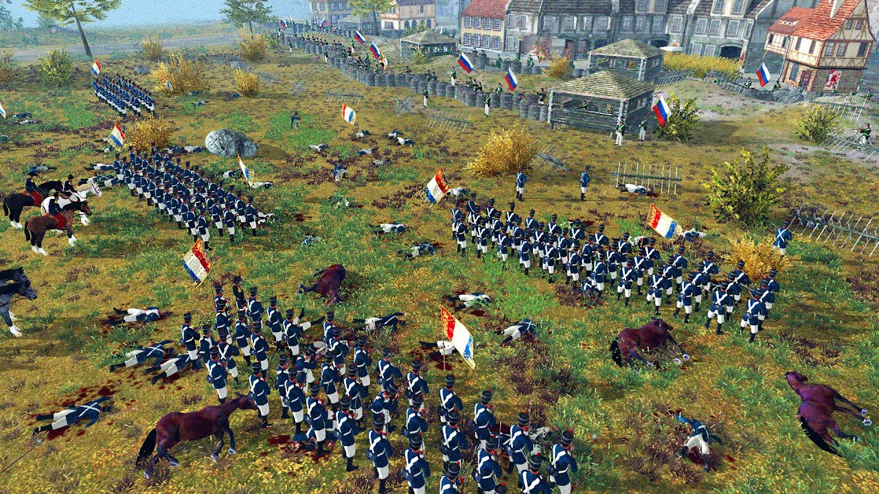Napoleon's Army Invasion of CITY DEFENSES! - Men of War: BITFA Mod Battle Simulator - YouTube