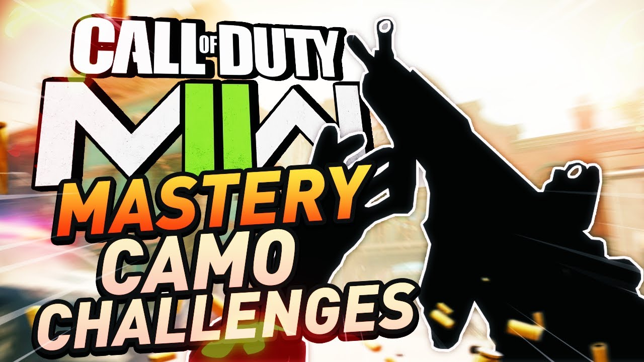 DIE NEUEN MODERN WARFARE 2 Mastery Camo Challenges - YouTube