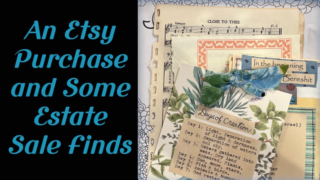 An Etsy Purchase and Some Estate Sale Finds - YouTube