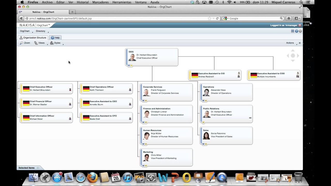 Humannet: NAKISA OrgChart - Parte 1 - YouTube