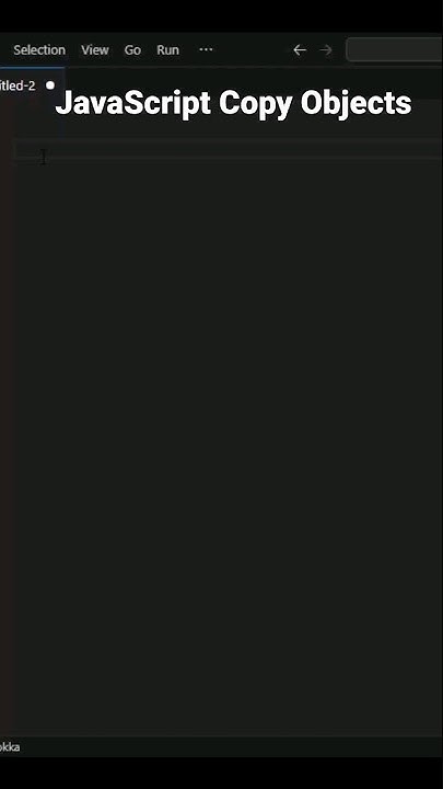 Copy Objects - JavaScript #shorts - YouTube
