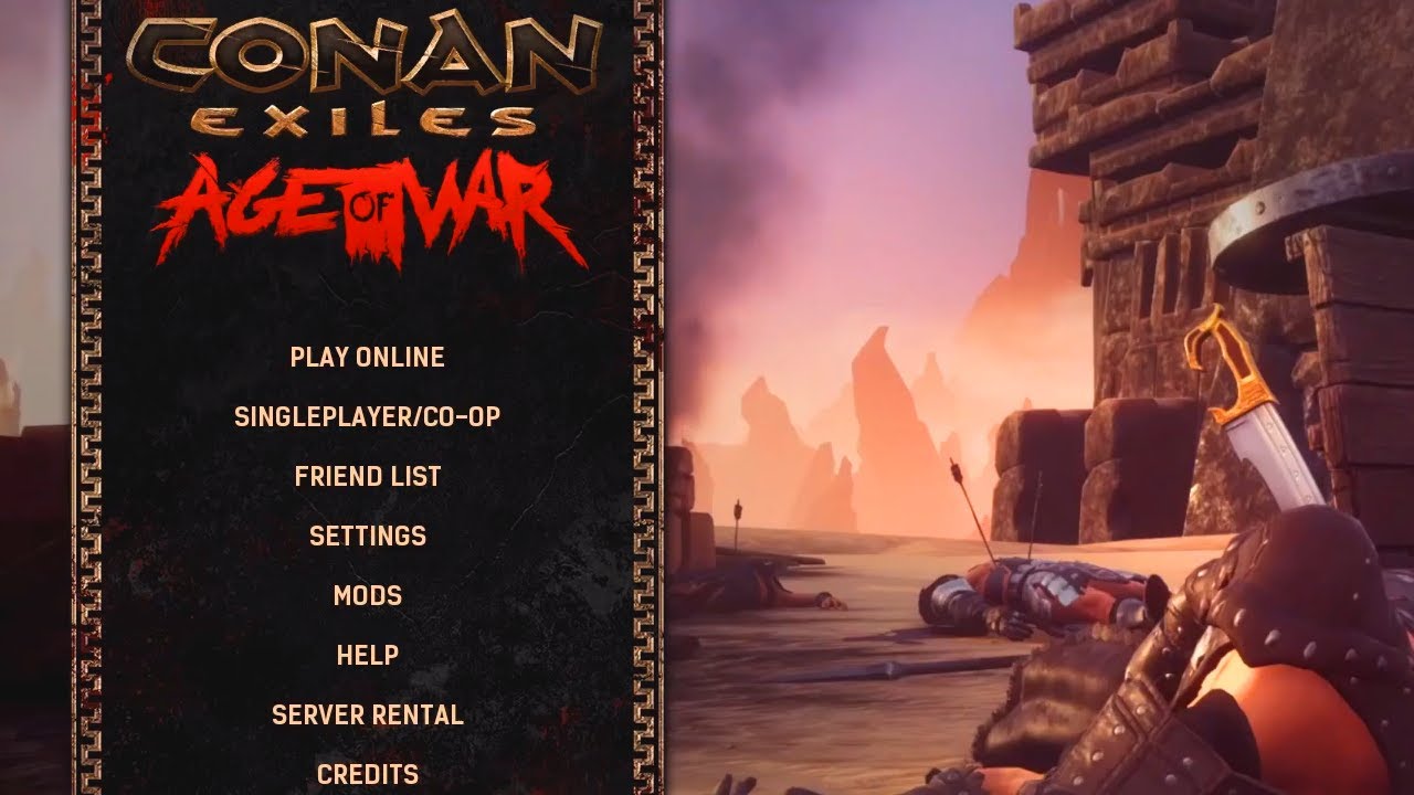 10 Hours Of.. Conan Exiles: Menu Ambience! | GameASMR for Sleep & Study ...