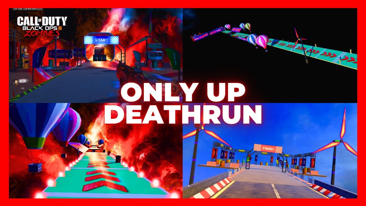 💥 ONLY UP Deathrun | Call of duty 𝗭𝗢𝗠𝗕𝗜𝗘𝗦 | #callofduty #zombiesmap # ...