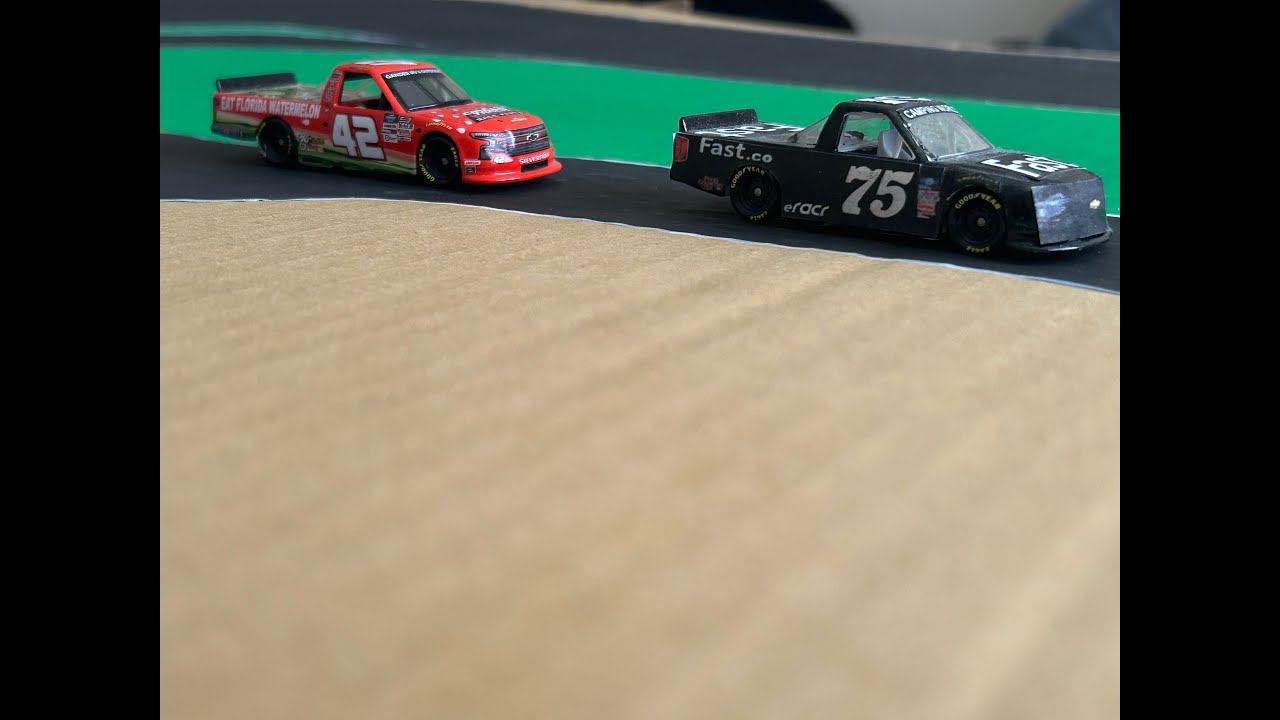 NASCAR TRUCK STOP MOTION: NGOTS S2 R7 INDY ROAD - YouTube