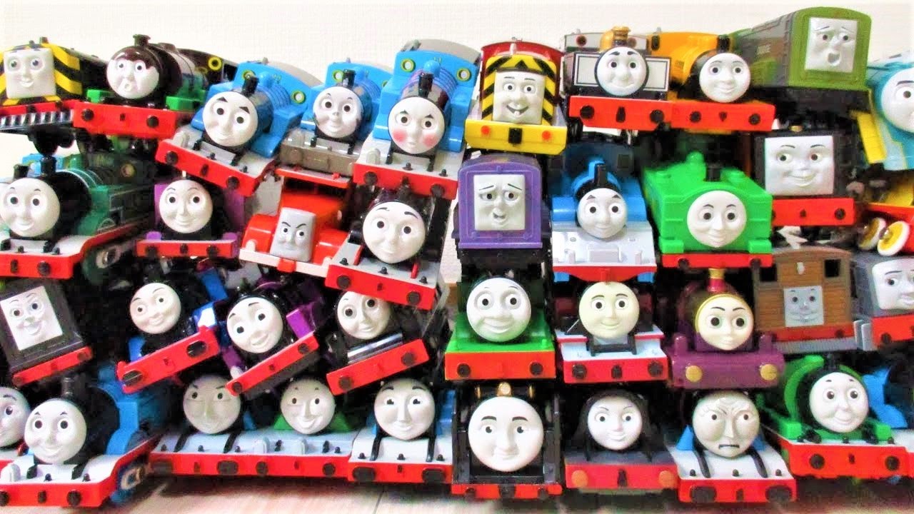 Thomas & Friends Trackmaster and Plarail toy collection - YouTube