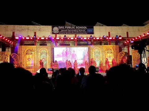 Dance programme 🔥 || Annual function 2024-25 💖 || Dav public school ...