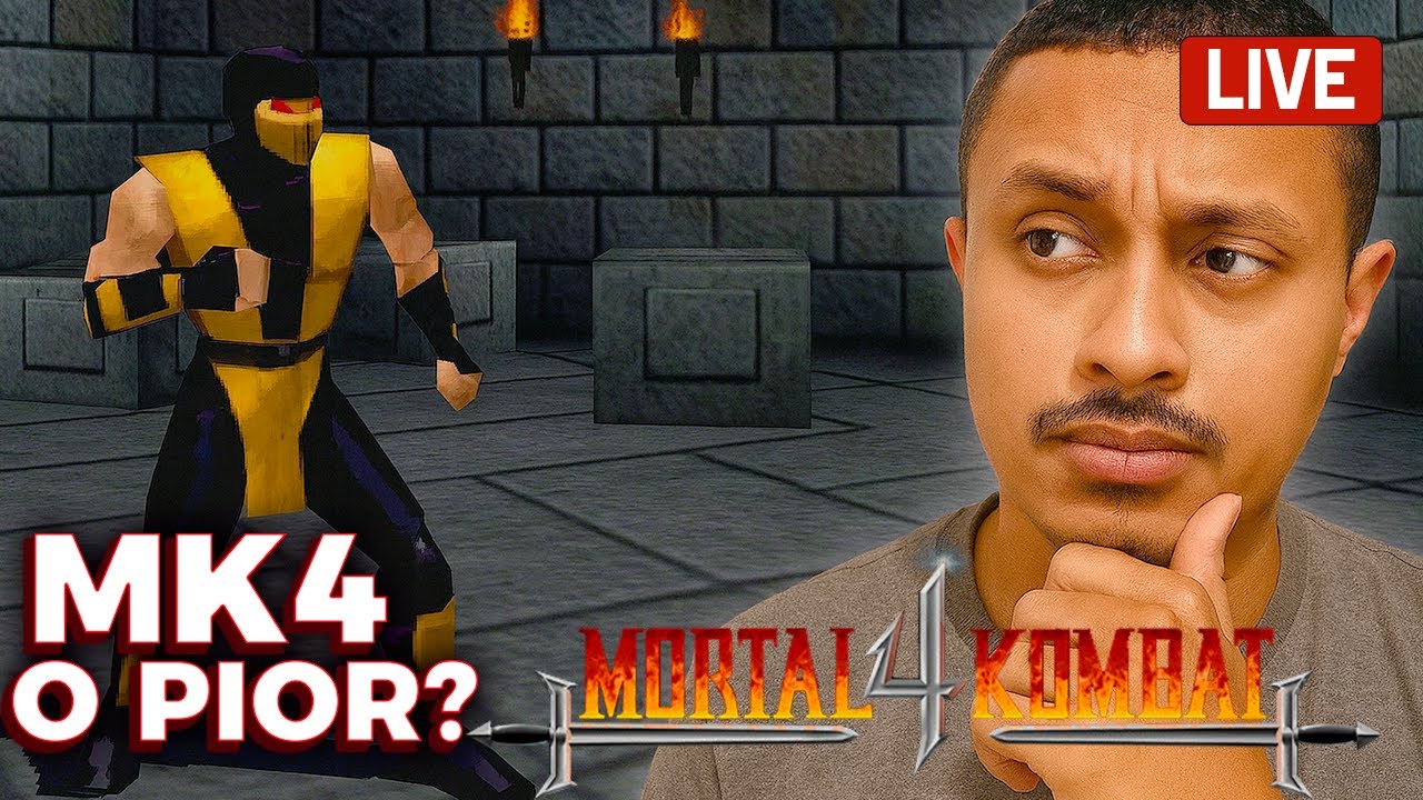 Mortal Kombat 4 Os Finais (A Verdade sobre o MK em 3D) - YouTube