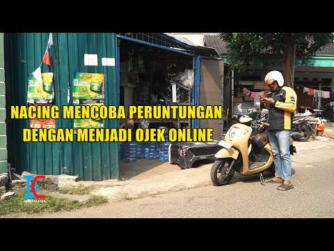 Nacing Mencoba Peruntungan Dengan Menjadi Ojek Online