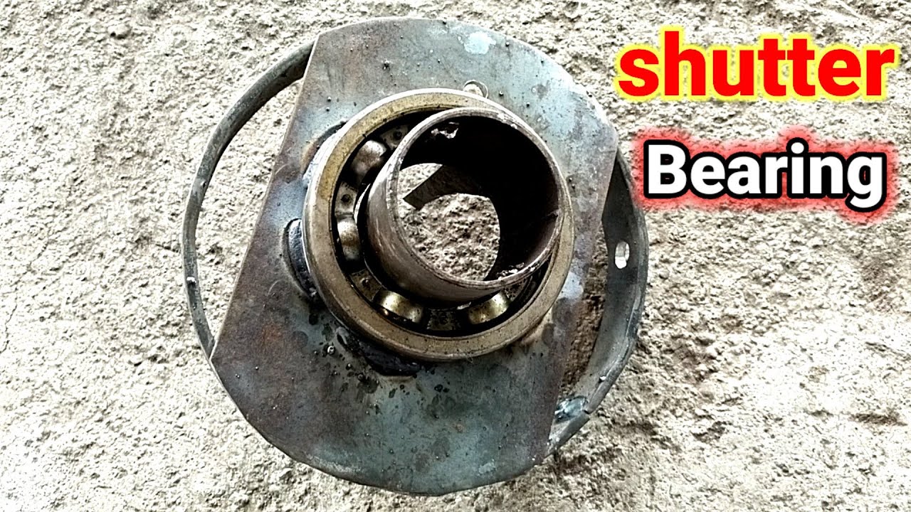 Shutter bearing II how to work and use bearing II shutter pipe making ...