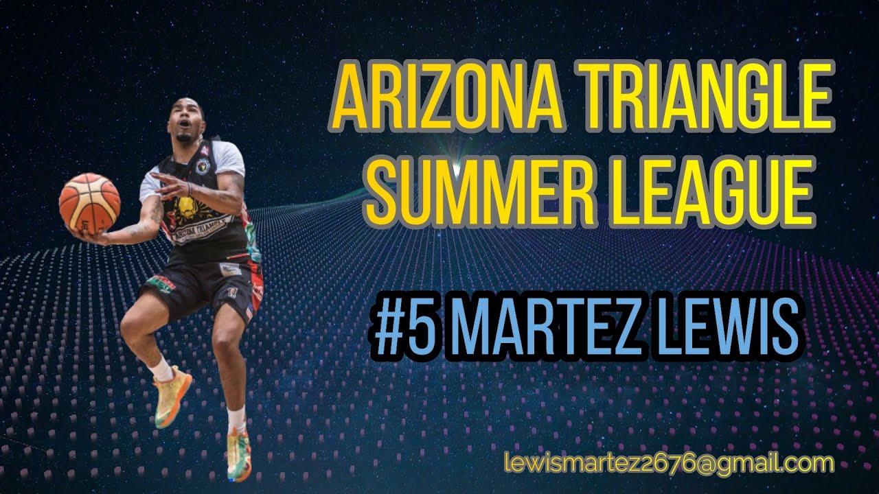 #5 Martez Lewis. Buckeye Blackhawks. Arizona Triangle Summer League ...