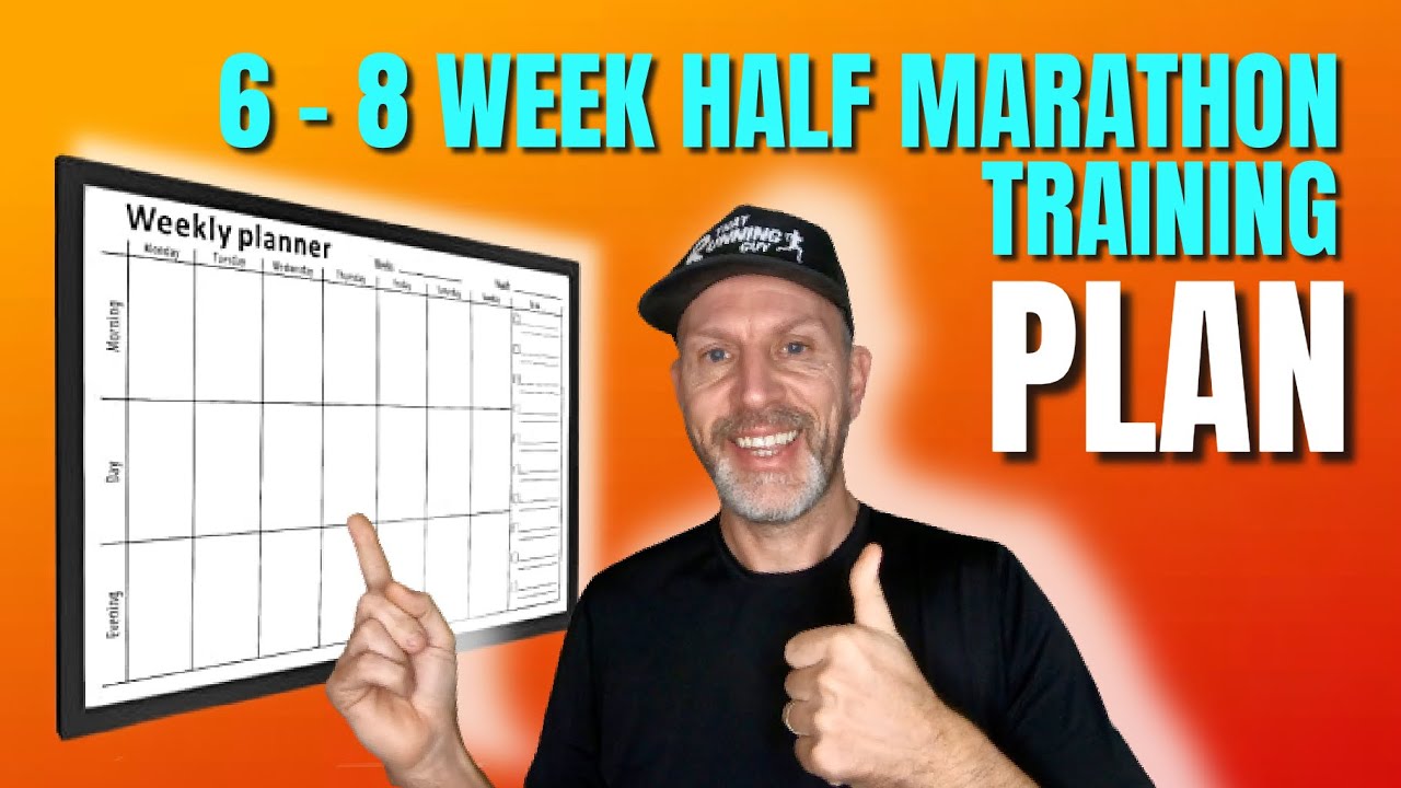 6 Week Half Marathon Training Plan - YouTube