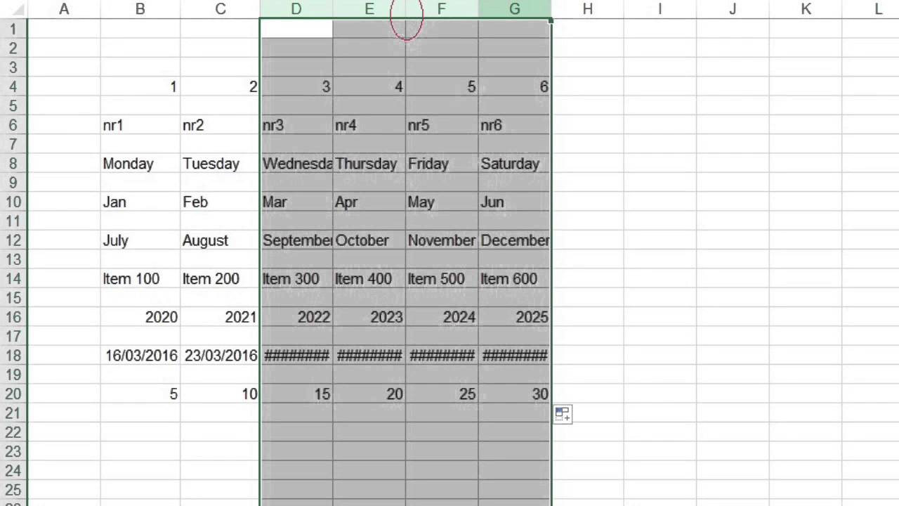 Making Multiple Columns Wider In Microsoft Excel YouTube Making Multiple Columns Wider In Microsoft Excel YouTube