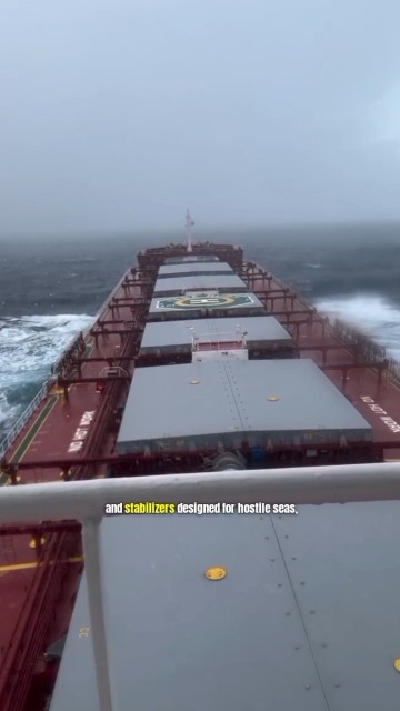 Facing the Power of the North Sea ⚓ #northsea #shorts #ship - YouTube